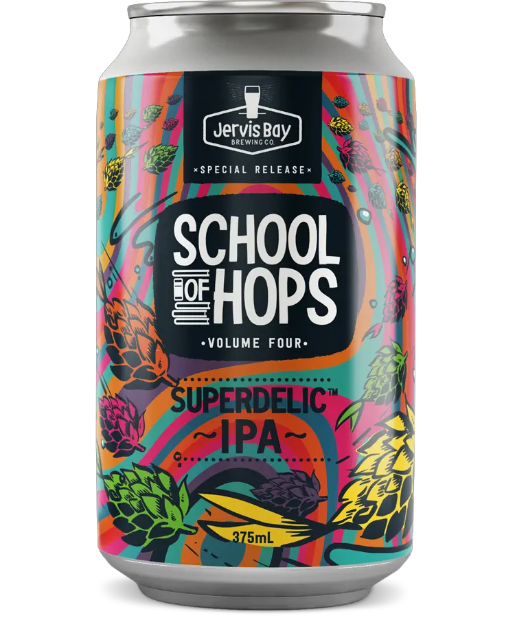 School of Hops #5 - Superdelic IPA - Jervis Bay Brewing Co